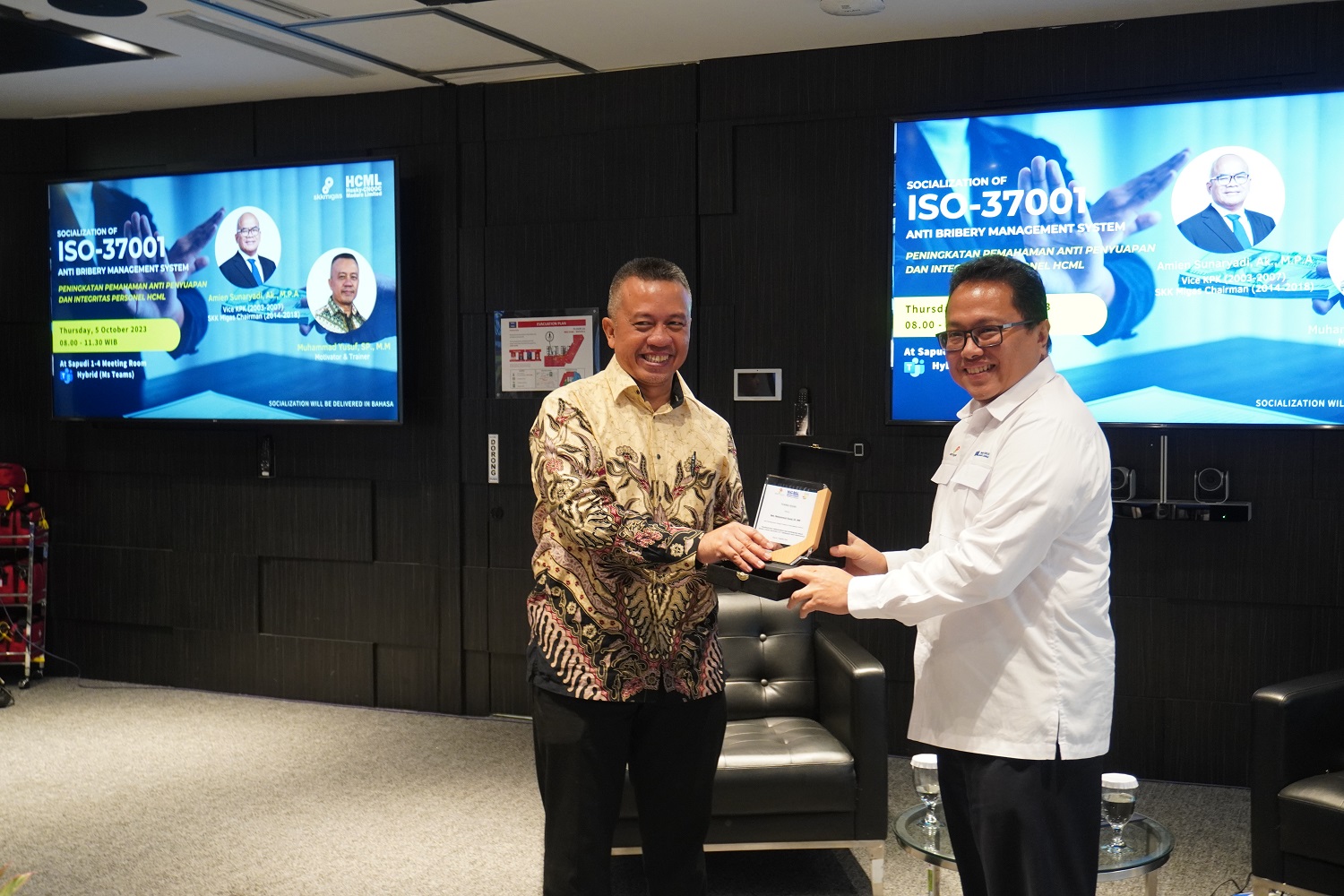 Dedikasi Dalam Mencegah Penyuapan di Lingkungan Kantor, HCML Memberikan ...