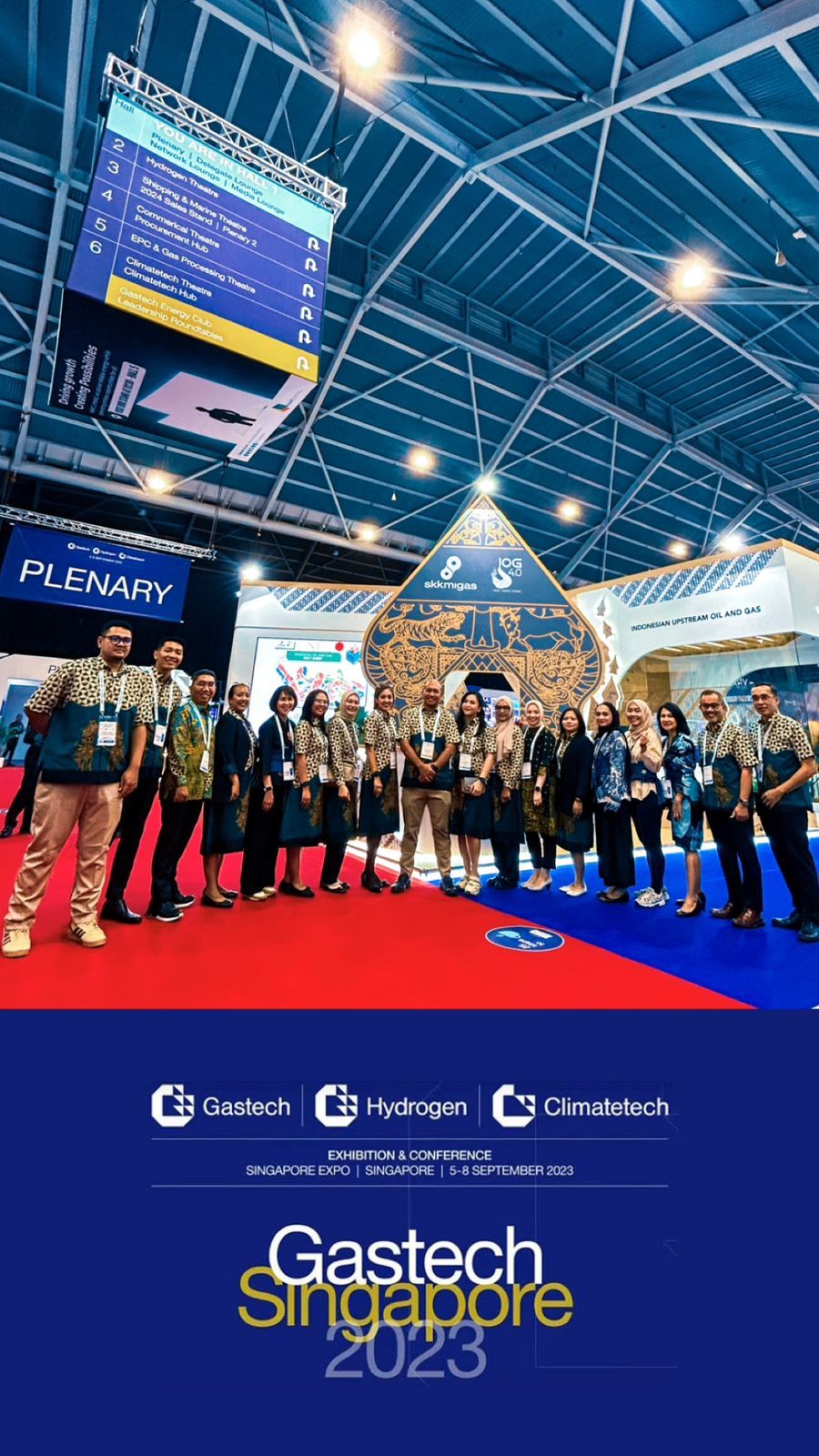 KKKS ACTIVITIES IN THE 2023 GASTECH EVENT – Husky-CNOOC Madura Limited